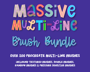 Massive Multi-Line Brush Bundle