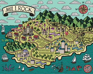 Procreate Fantasy Map Creator Brush Bundle